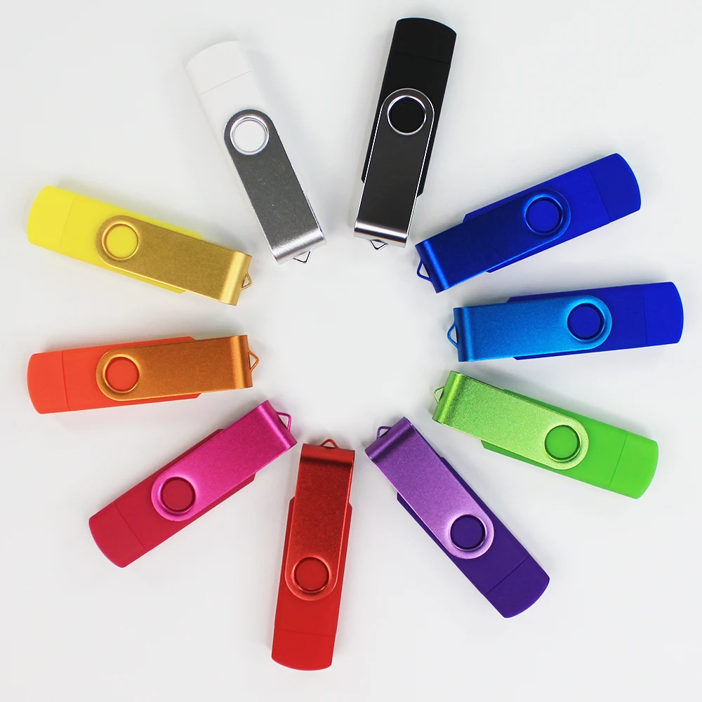 Wholesale Custom LOGO OTG USB Flash Drive - 4GB to 128GB