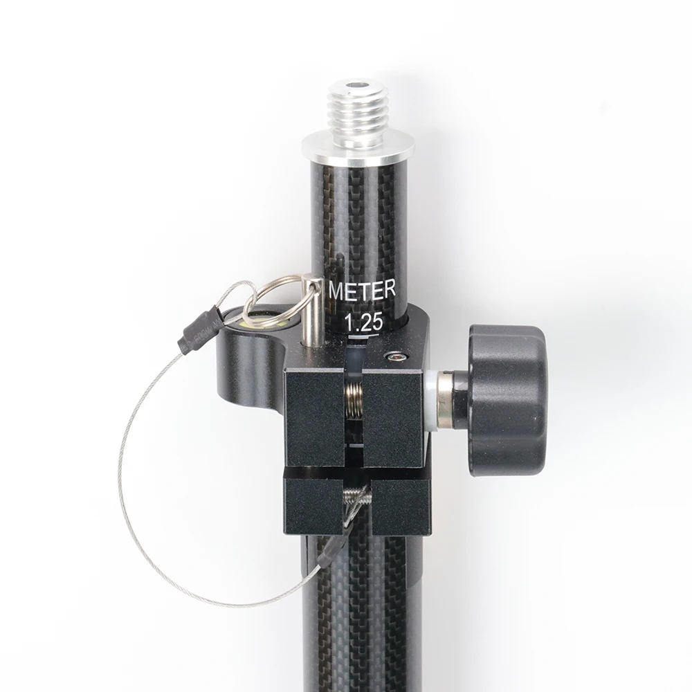 2.2m Carbon Fiber Telescopic Surveying Pole - GNSS Accessory