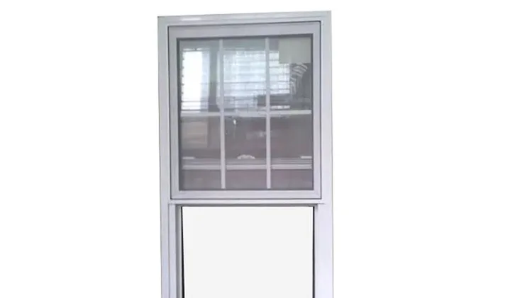 Prefabricated Windows And Doors Customized Aluminum Double Hung Window ...