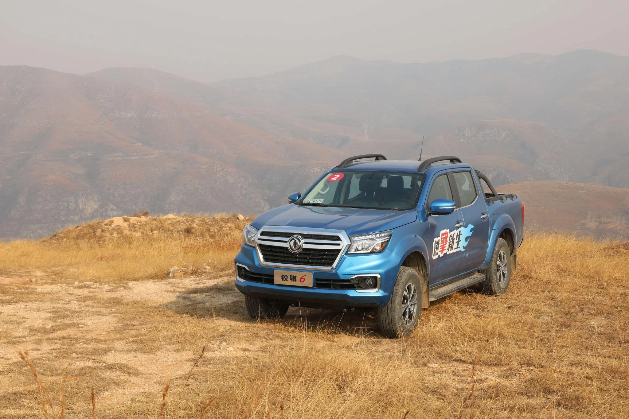 Chinese Off Road Lhd Rich 6 Diesel Turbo Engine 8at Pickup Truck 4x4 ...