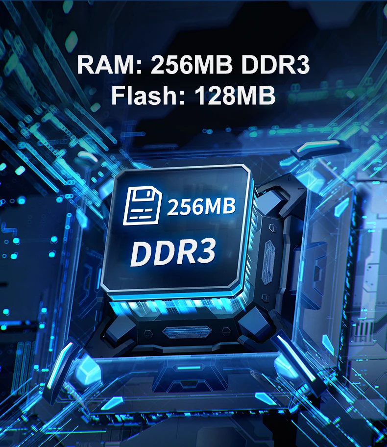 Wifi6 Dual Band Router with 5G - Fast & Secure Internet