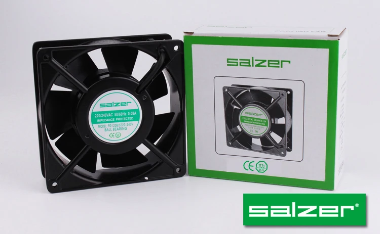 Salzer Pd120b-220 Ac Axial Industrial Ventilador De Flujo De Escape Ventilador De Refrigeración ...
