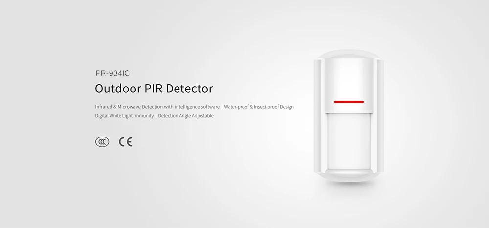 Triple Technology PIR Motion Sensor - Reliable Outdoor Alarm