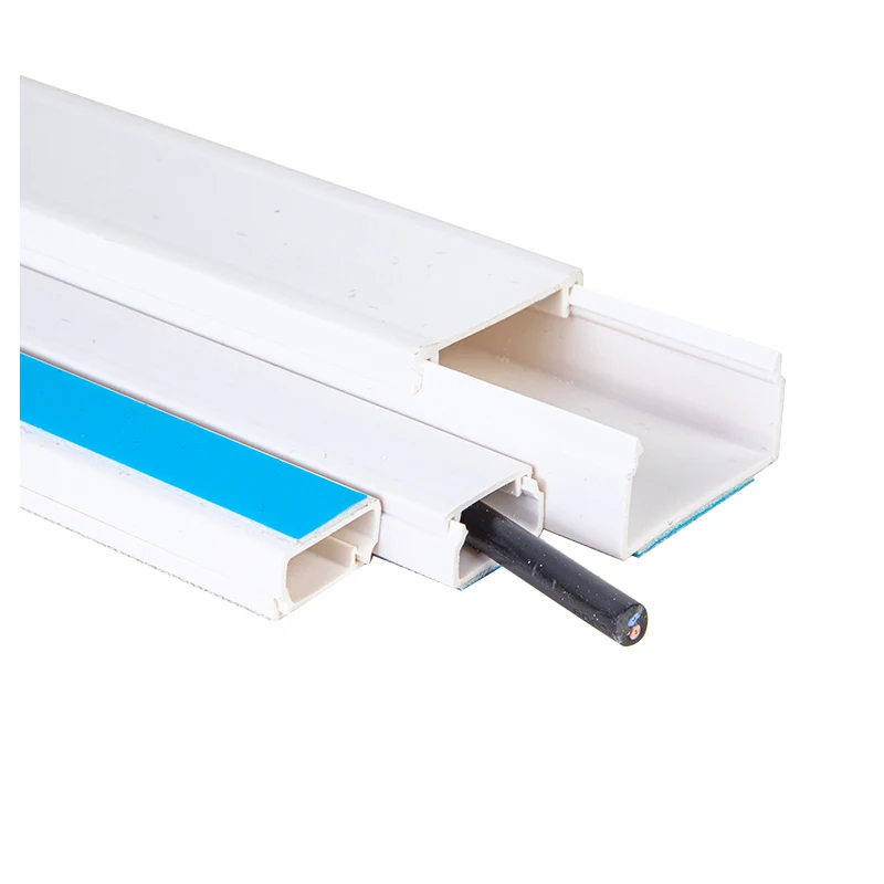 Wall Mounted PVC Cable Trunking Insulated Concealer Cable Conduits ...