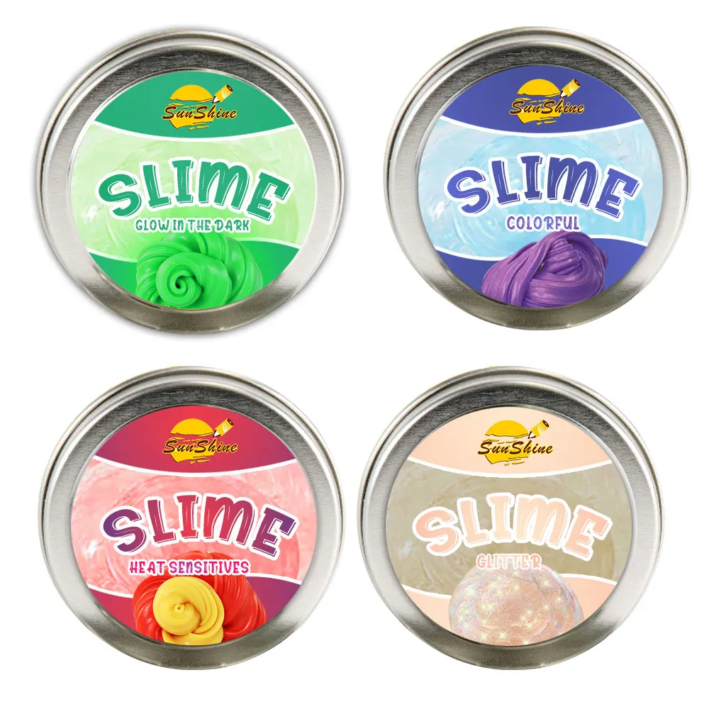 2022 20+type Glitter Exciting Magnetic Putty Slime Sequins Non-toxic ...