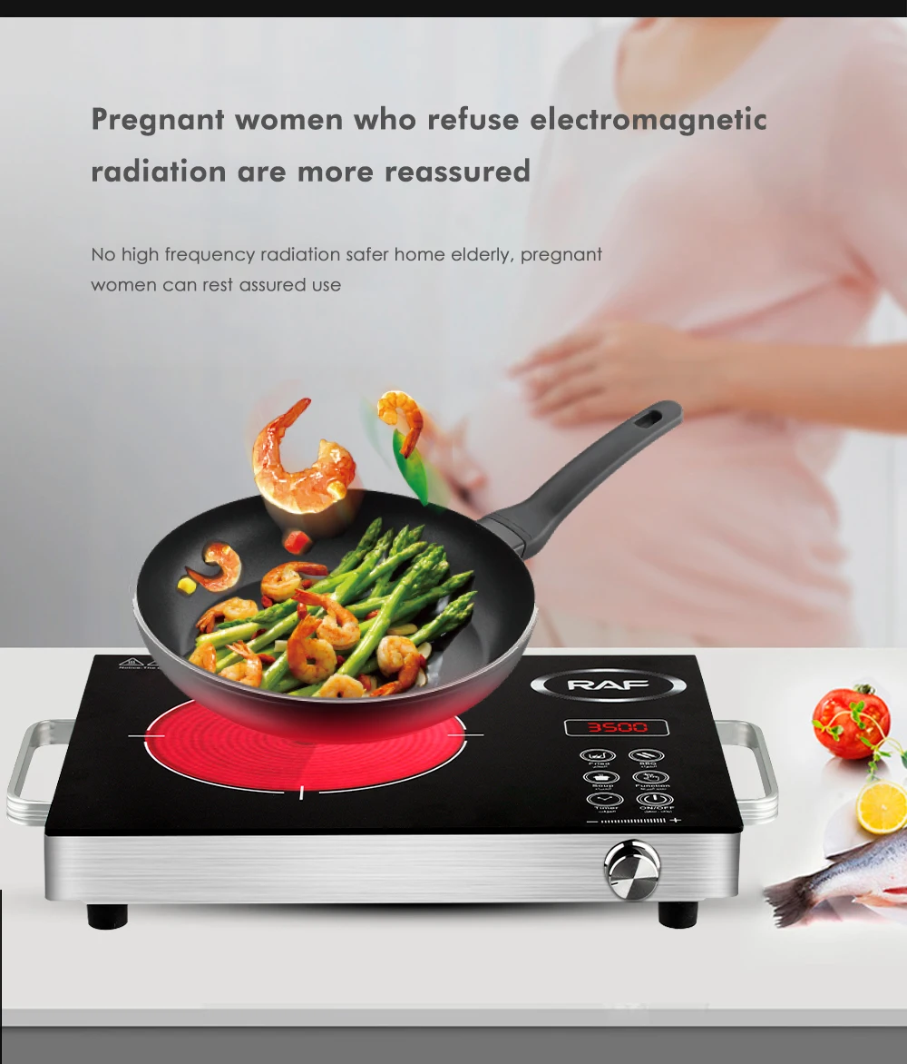 RAF Induction Cookstove - Efficient Single Burner Heater