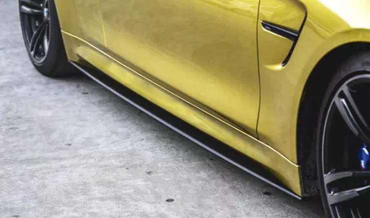 Good Fitment M Performance Style Side Skirts for BMW F80 F82 M3 M4 2014 ...