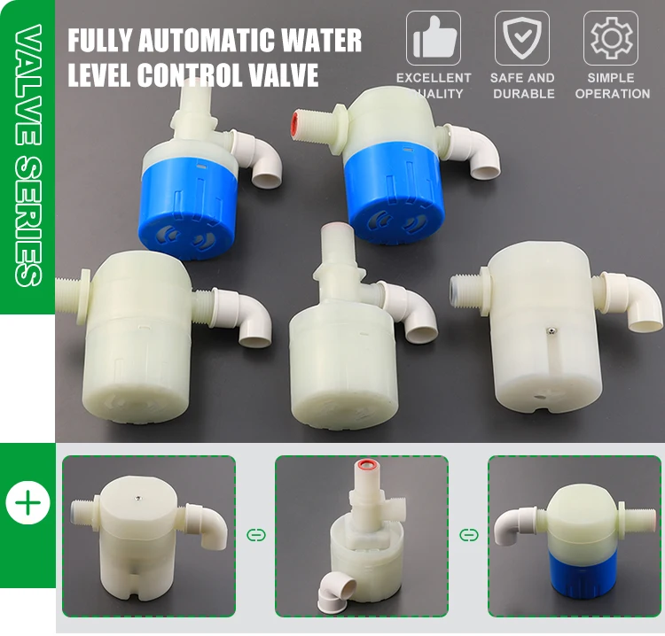 50mm Mini Vertical Automatic Water Storage tank Level Contr Incubator ...