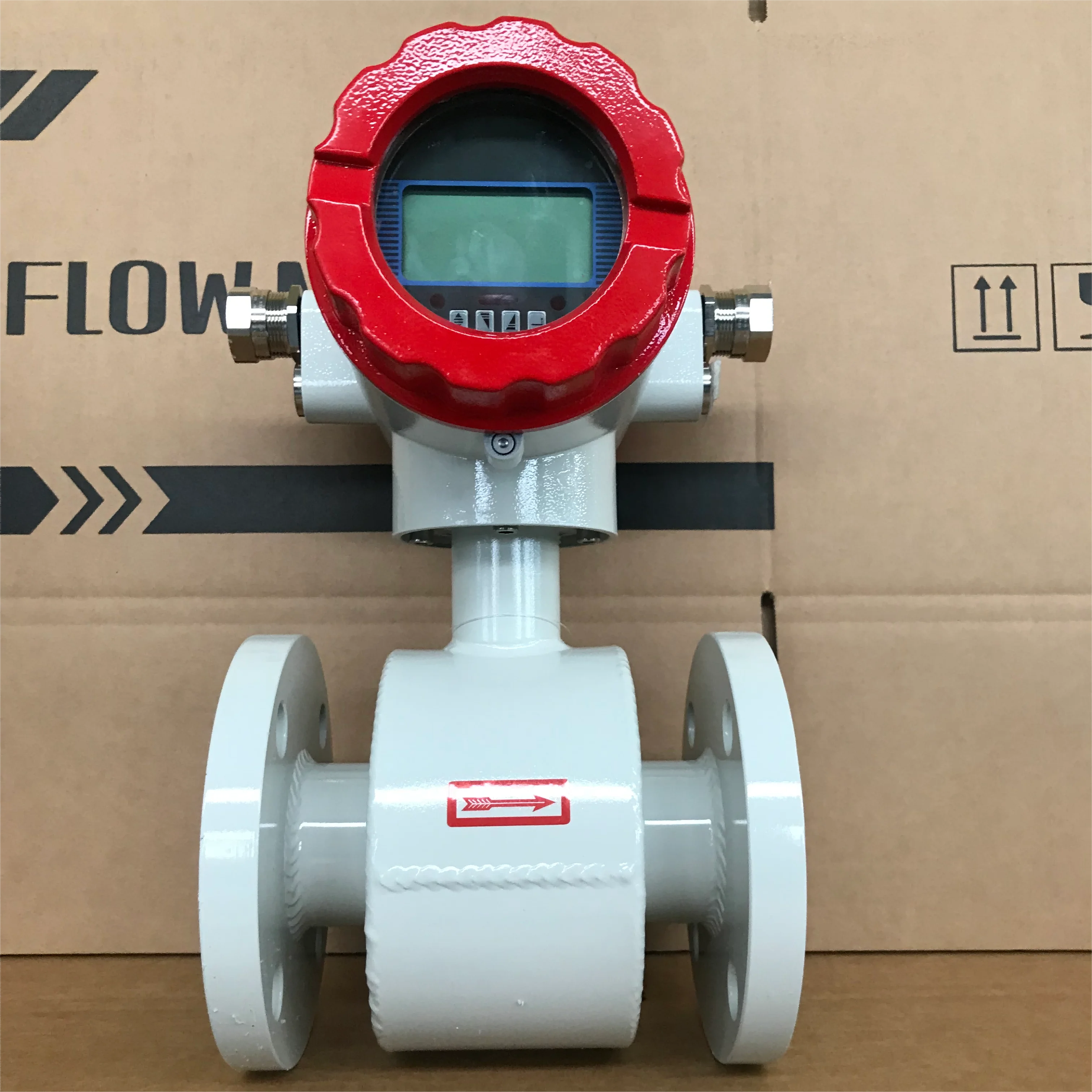 Oem Flowmeters Measure Any Liquid High Temperature Magnetic Flow Meter ...