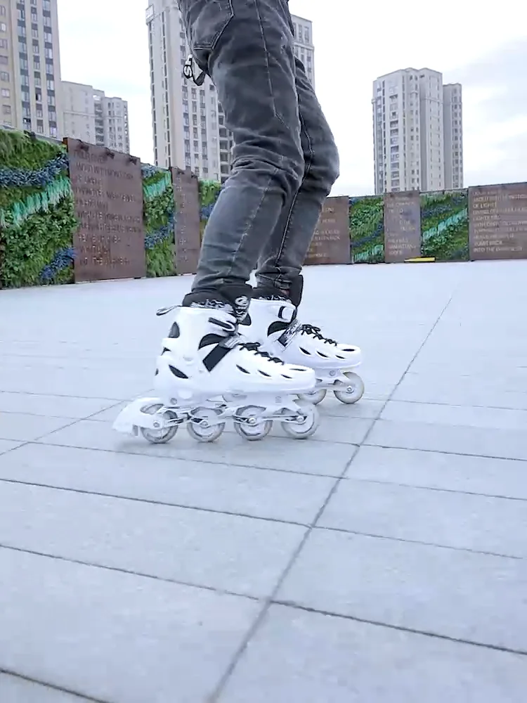 Hot Sale Custom Adjustable Inline Roller Skates Light Up 4 Wheels ...