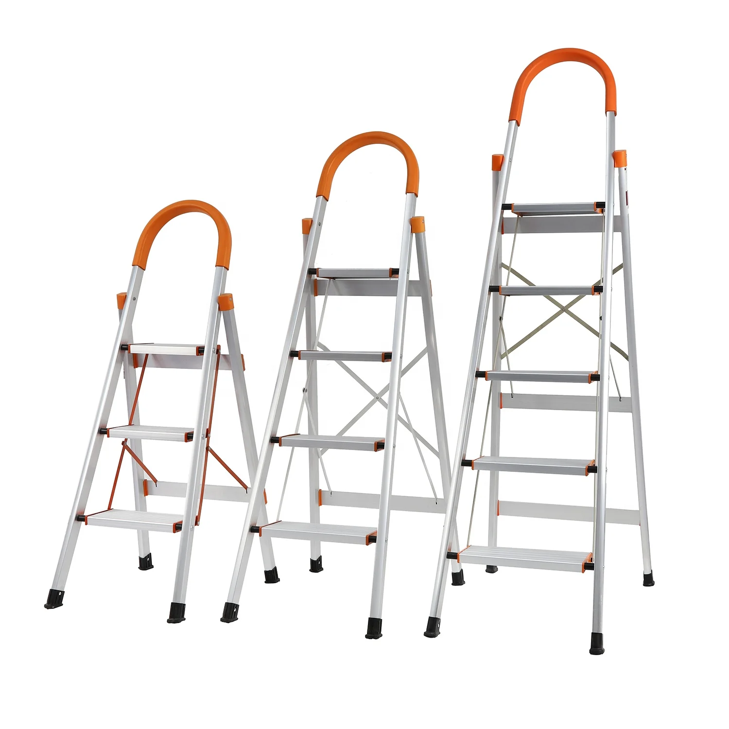 147cm D Type Light Ladder - 150kg Household Library Stairs