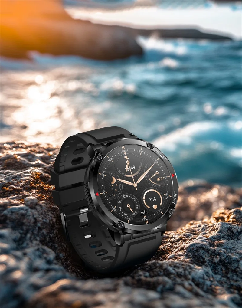 Qwatch Pro Smart Watch T30 - IP68 Waterproof Fitness Tracker