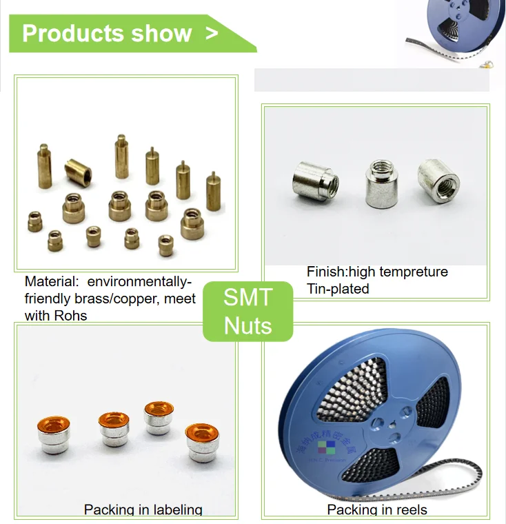 OEM Metric Certified Brass Standoffs M3 Thread Fastener SMT Nut with ...