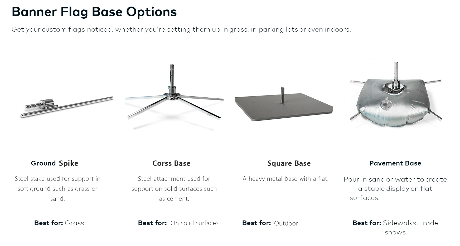 ADMAX Outdoor Flying Banner - Custom Printed Banderola Pluma