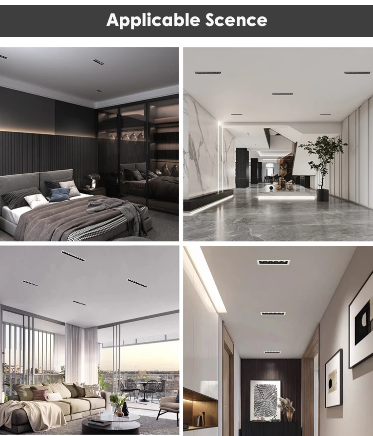 ALLWAY Laser Blade Aluminum Fixture - Efficient Lighting