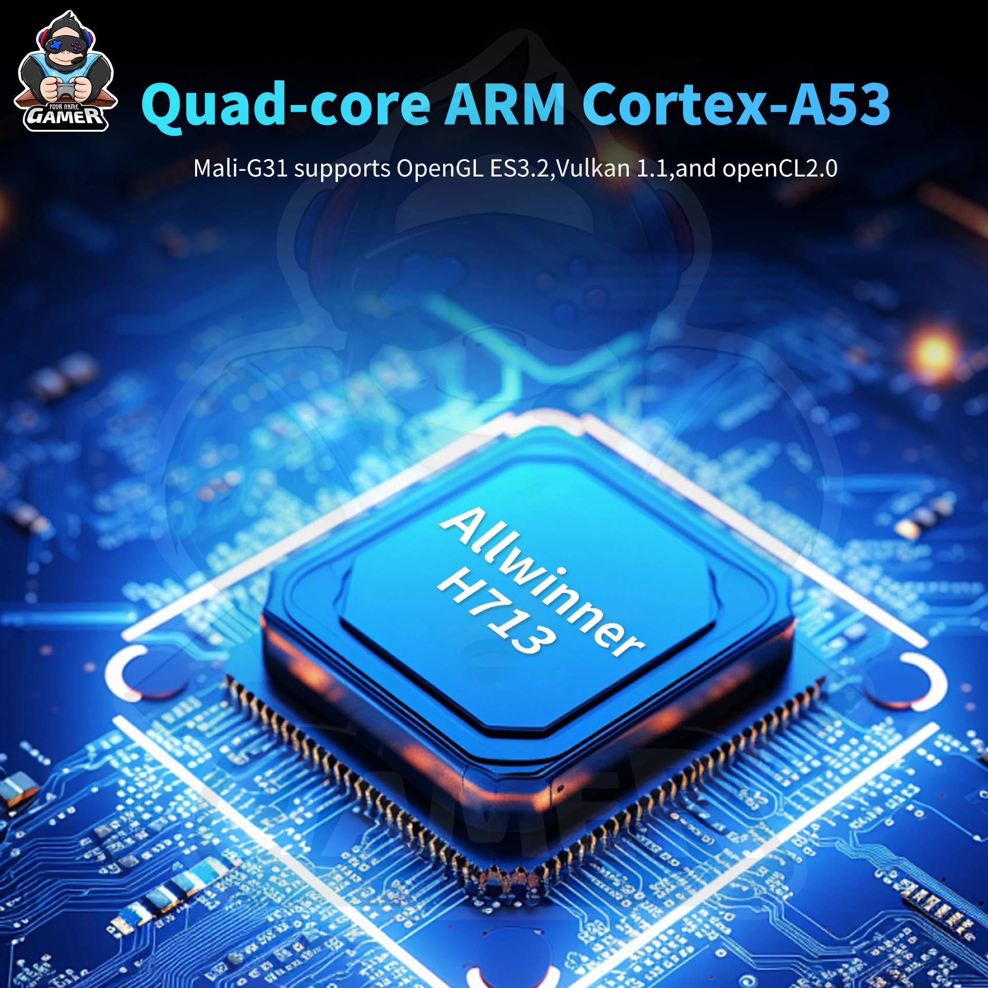 HCS350 PRO Smart Android 11 Home Theater Projecteur with Game Console Portable Auto HD Proyector ...