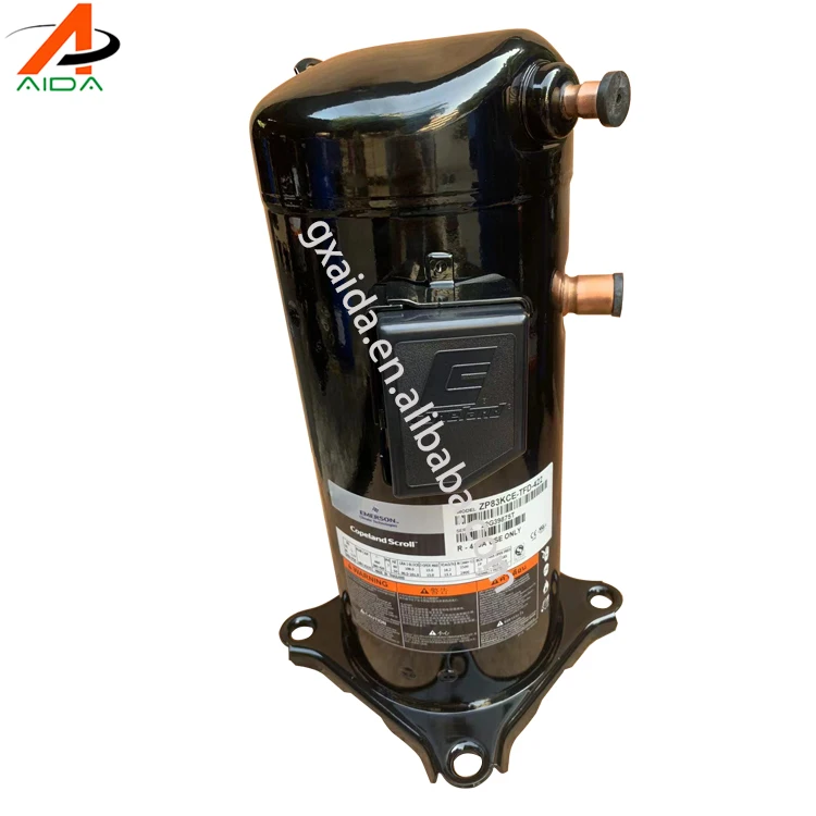 R410a Evi Scroll Compressor Zpi83kce-tfd Excellent Reliability And High ...