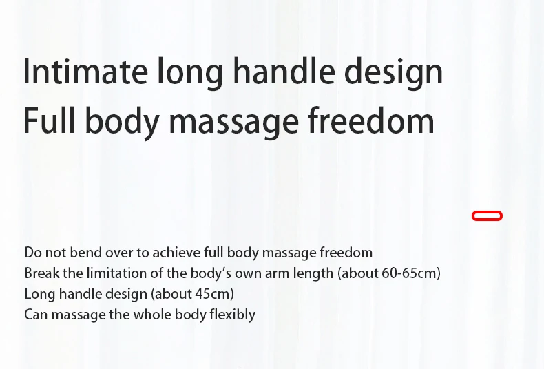 Rechargeable Mini Handheld Body Massage Hammer - 4 Heads
