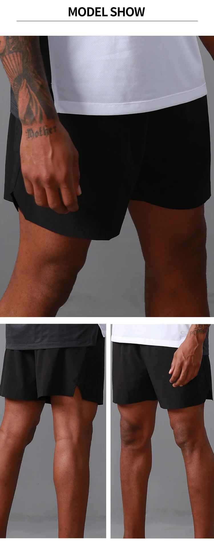 Men Shorts Blank Custom Logo Jogging Gym Wear Dry Fit Shorts Men ...