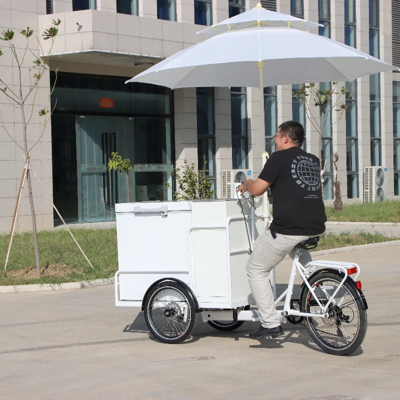 3 Wheel Bike With Ice Cream Fridge Ice Cream Motor Bike for Sale Front ...
