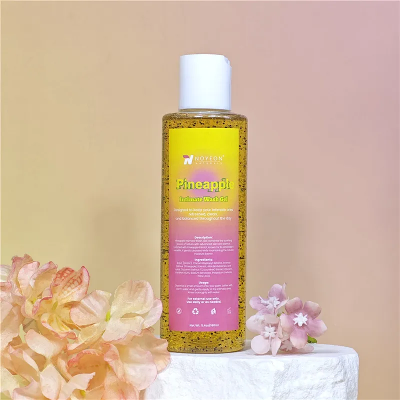 Organic Daily Care Yoni Foam Wash Natural Pineapple Fragrance Intimate ...