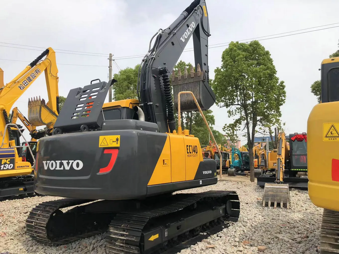 Condition Original Design Used Sweden Excavator Volvo Ec140bl 21T ...