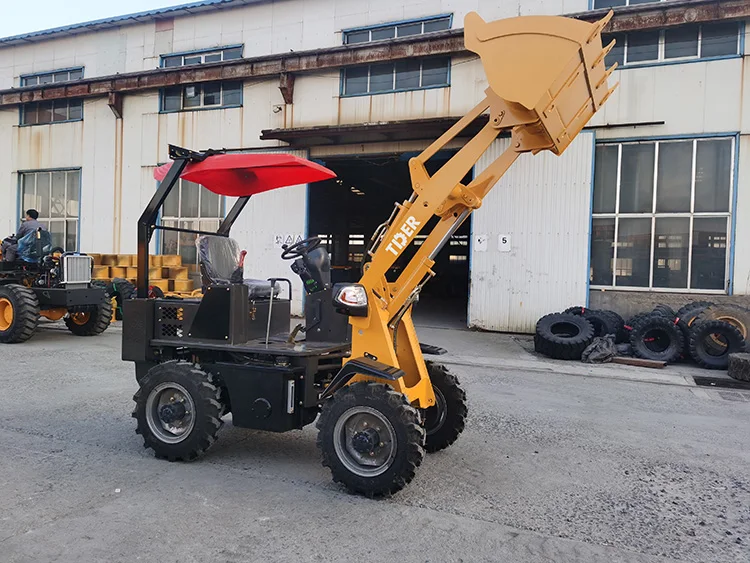 Tder Mini Wheel Loader 800kg Load Wheel Loader - Buy Mini Wheel Loader ...