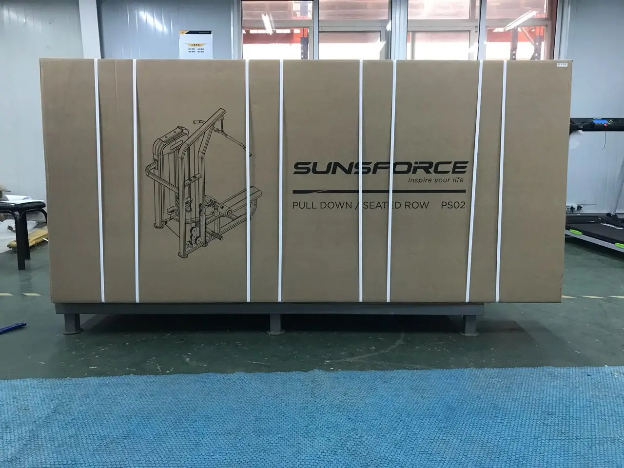 Commercial New Concept Motorized Treadmill Crane Sports Fitness ...
