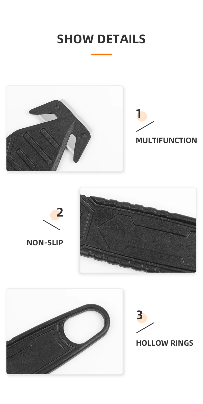 Safe & Efficient Box Opener with Hidden Blade - ZEQUAN