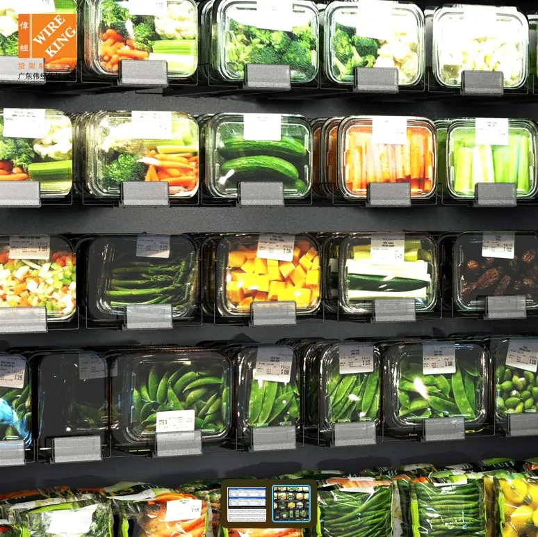 Supermarket Shelves Shelf Drink Pusher Organizer Pusher Convenience ...