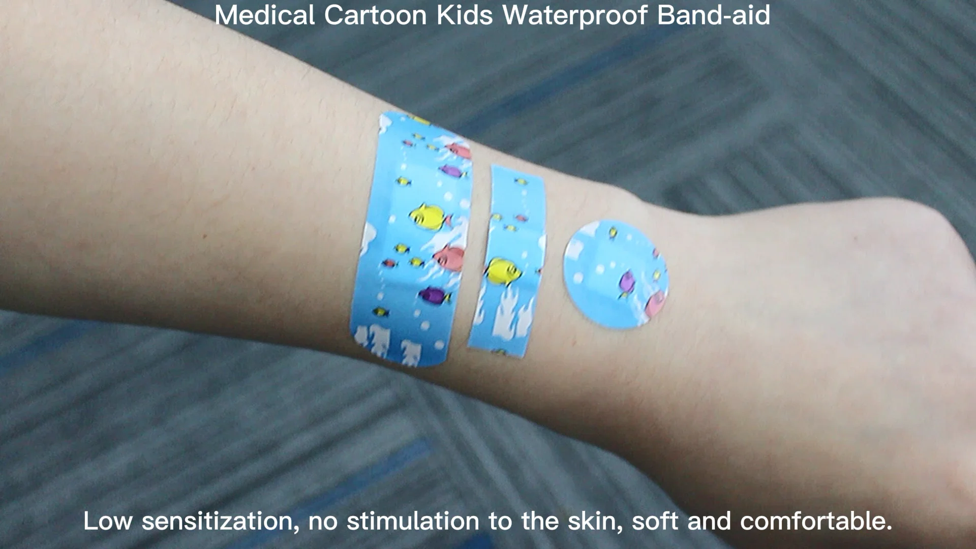 Cartoon First Aid Plaster Kids Waterproof Wound Adhesive Strips Wound ...
