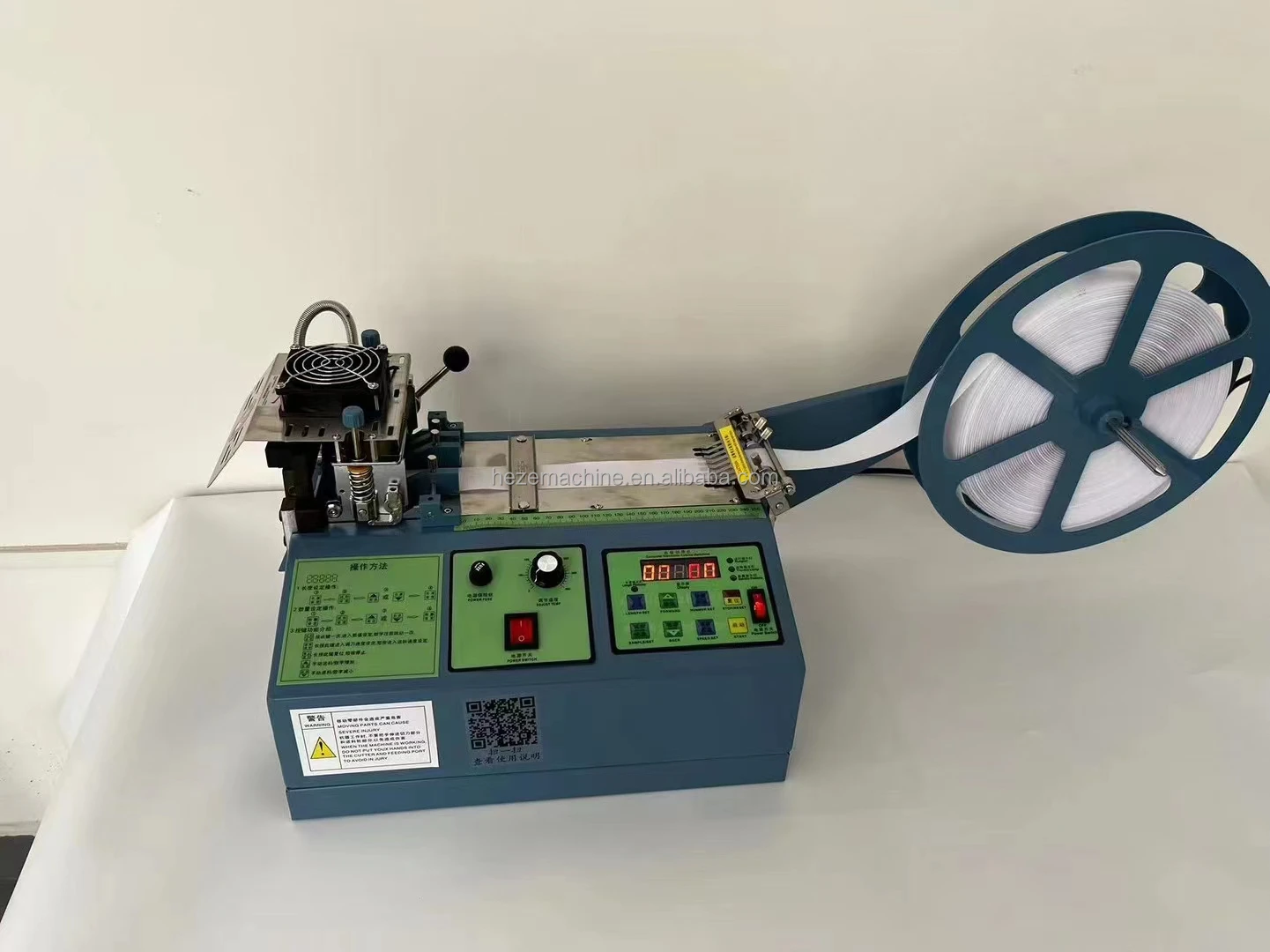 Automatic Tube Cutting Machine Pvc Pe Film Paper Nickel Belt Copper ...