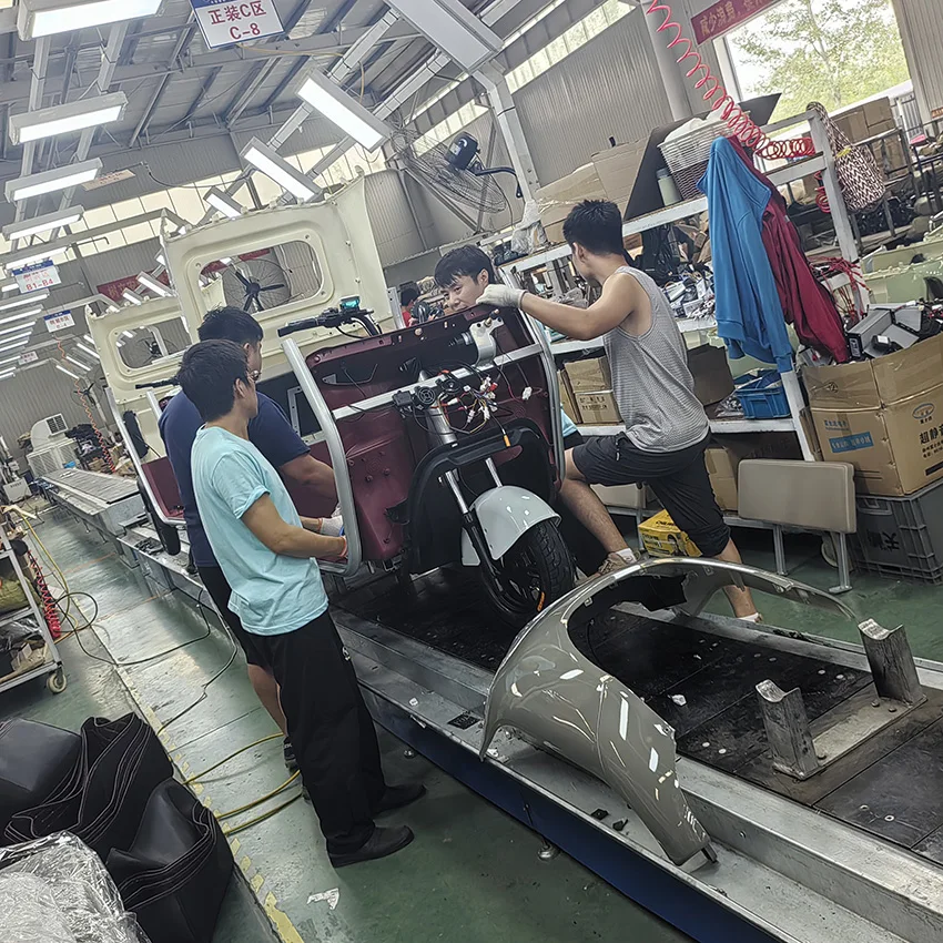 Angel Electric Tricycle with Canopy - 650W Motor Luxury