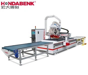 H2-4-l Cnc Nesting Machine Automatic Feeding Cnc Router Auto Loading ...