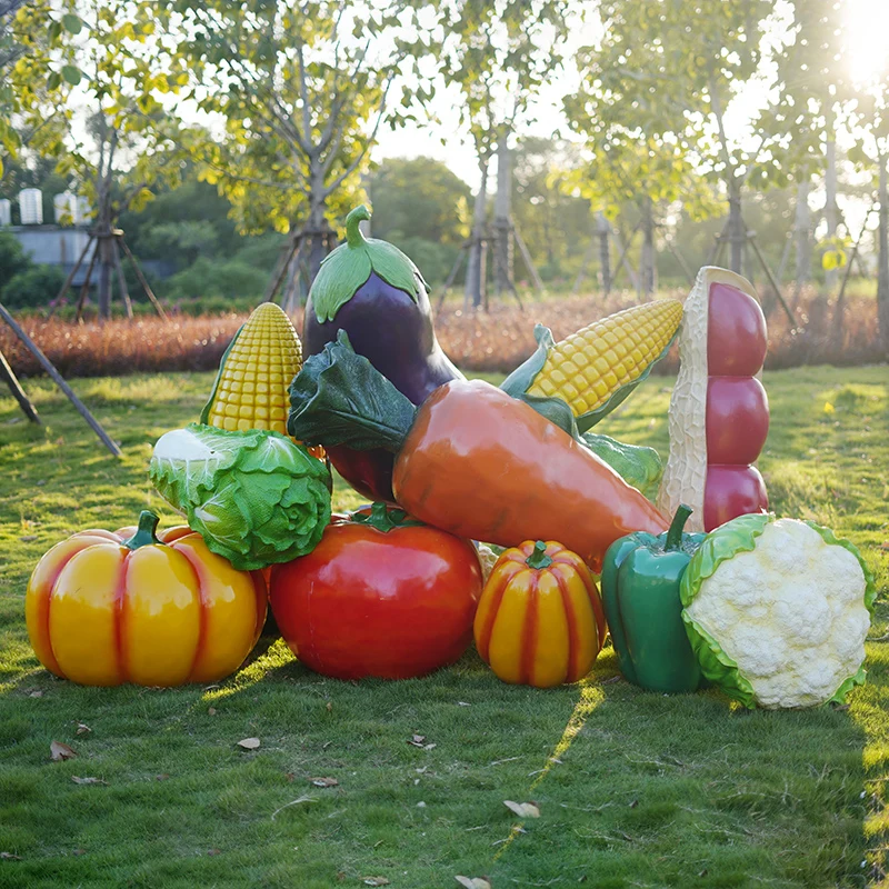 Life-size Giant Modern Decorative Vegetable & Fruit Series