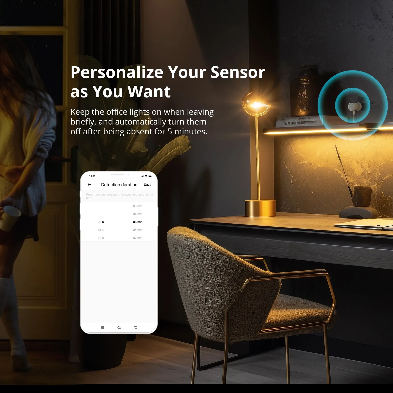 SONOFF SNZB-06P Zigbee Human Presence Sensor for Smart Homes