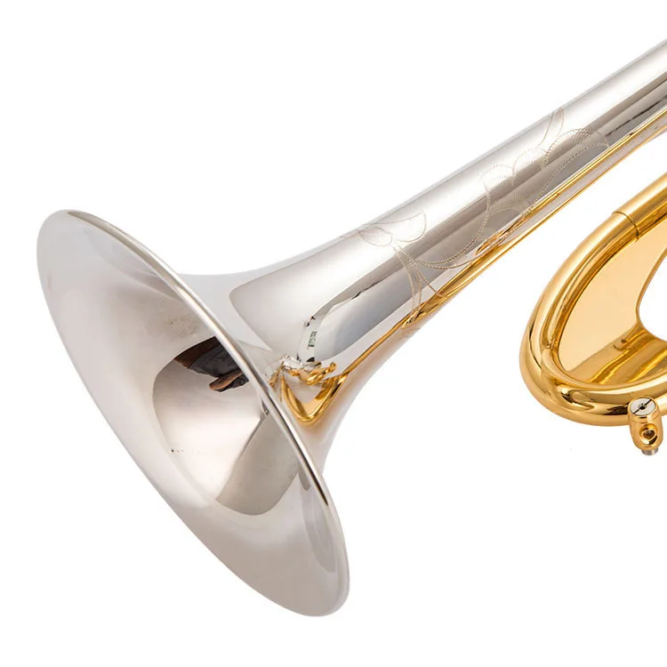 Silver Plated Gold Key Trumpet - Professional Beginnings
