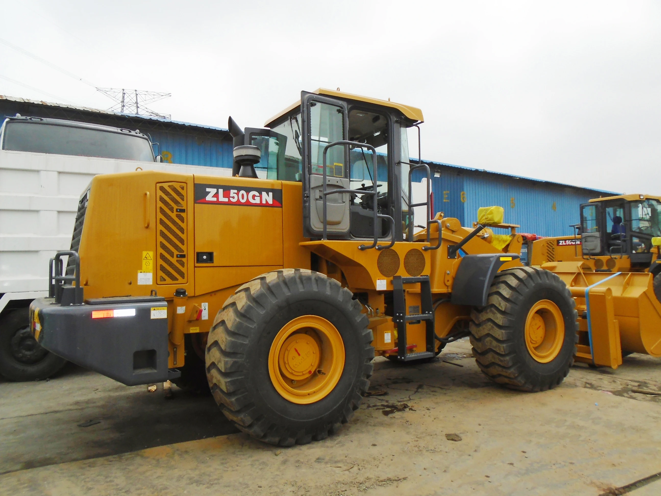 100%new Work Condition ZL50GN Wheel Loader 5 Ton Front End Loader With ...
