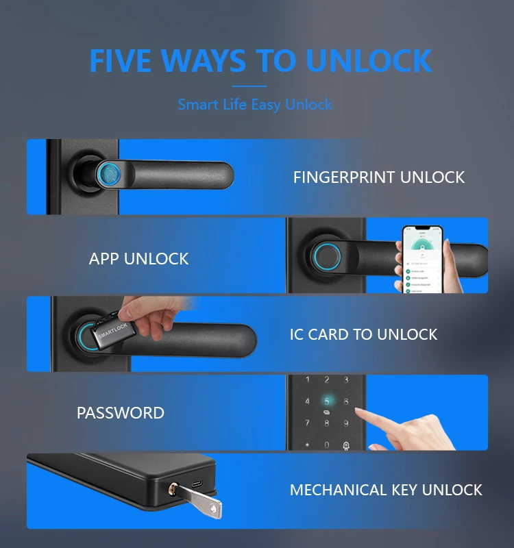 Smart Fingerprint Door Lock - Secure Your Home Efficiently