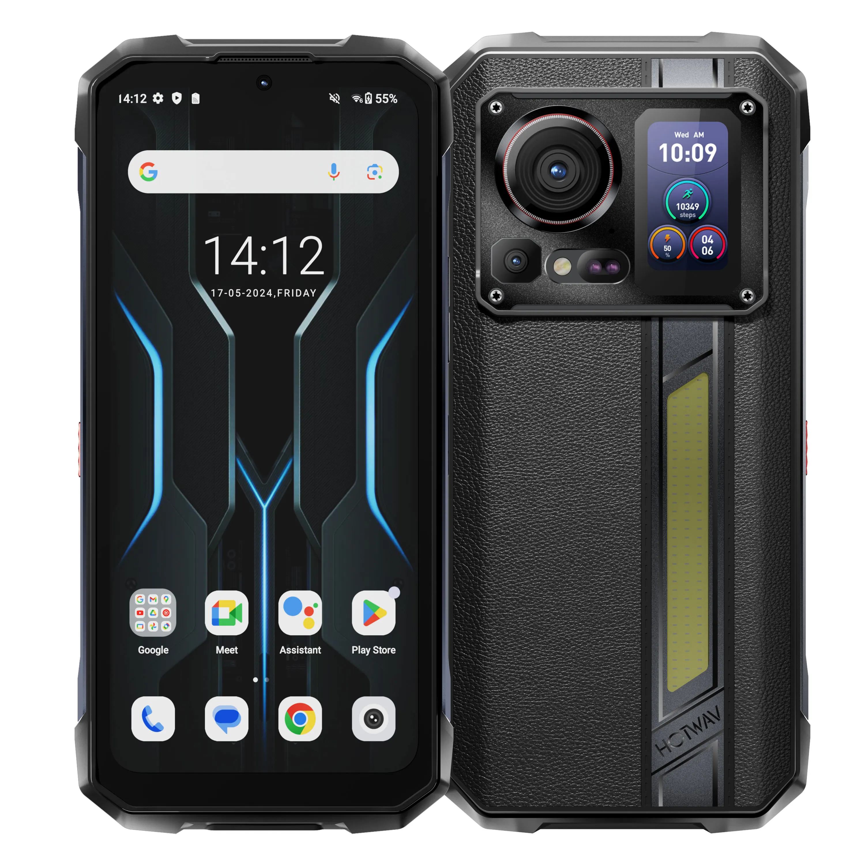 HOTWAV Hyper 7 Pro 5G Rugged Phone 200MP Android 14 6.6'' FHD+ 120Hz ...