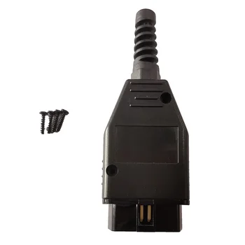 Obd Port Male Plug Obd2 16 Pin Housing Connector Obd Ii Adapter ...