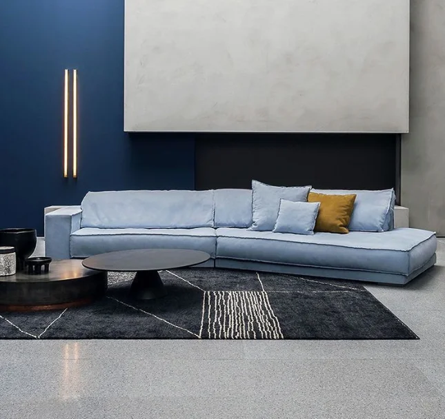 Italian Velot Technology Sofa - Luxury Living Room Upgrade