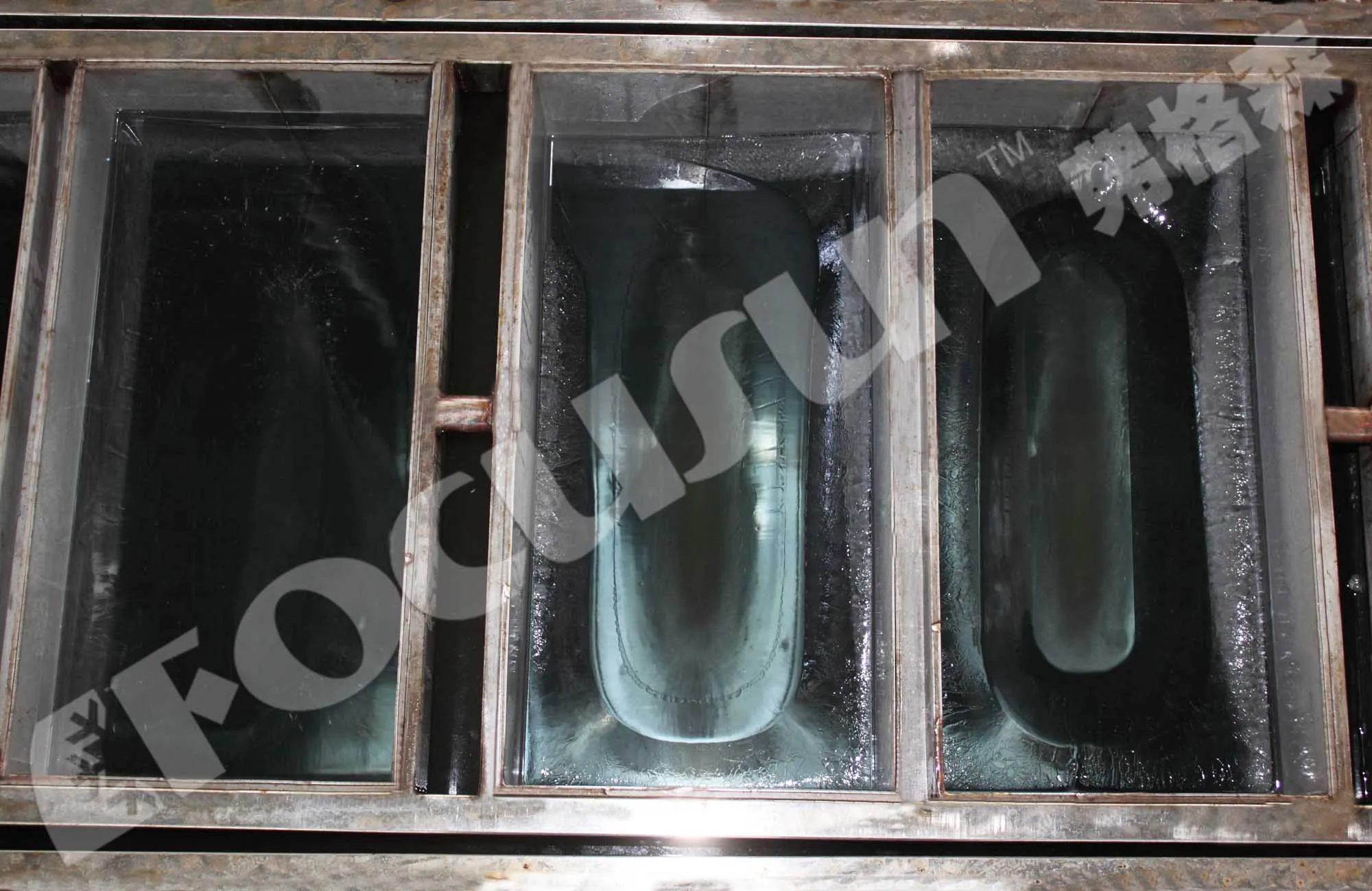 25t Brine System Transparent Block Ice Machine For Large Scale Ice ...