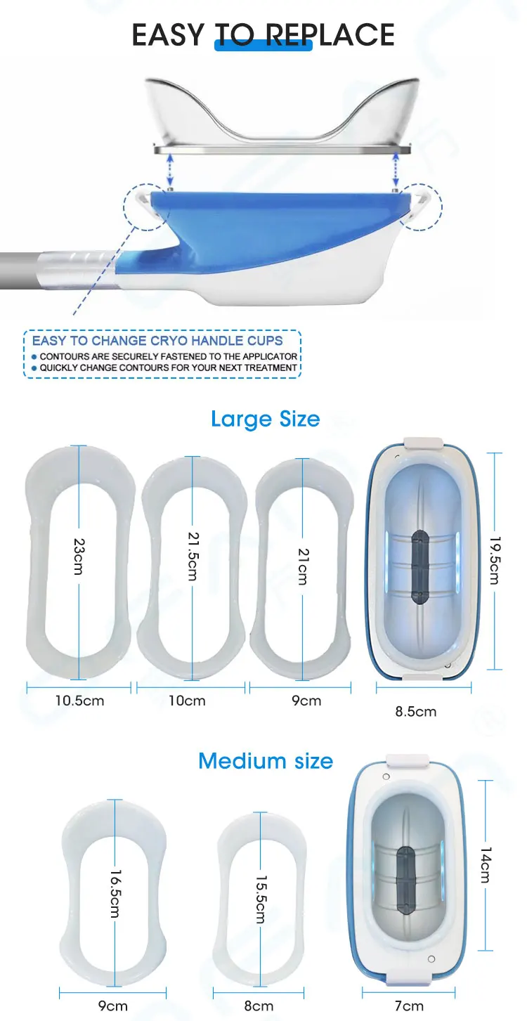 2024 Cryotherapy Skin Freezing Fat Dissolving Cryolipolysis ...
