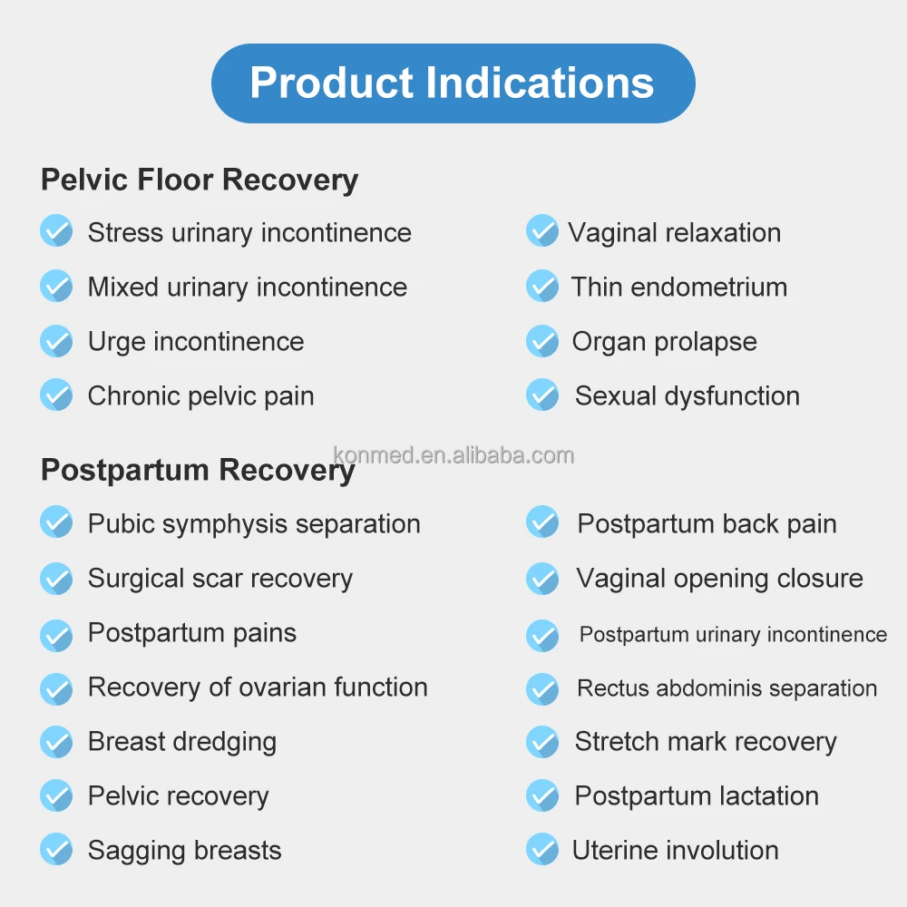Perineometer TENS EMS for Pelvic Floor Muscle Therapy