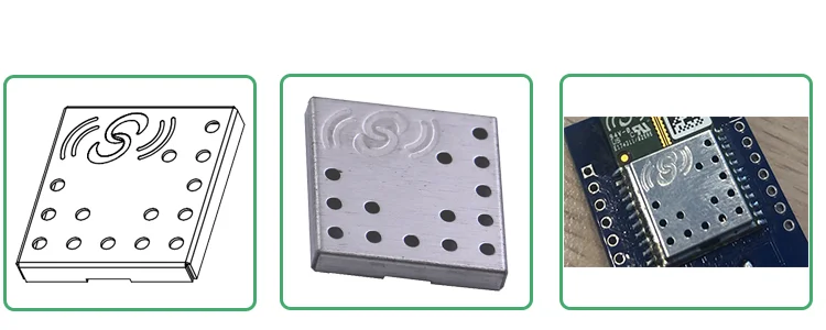 Customized Stamping Emi Shielding Rf Shield Cover for Pcb Enclosure ...