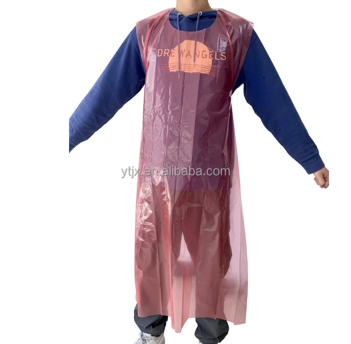Automatic Disposable PE Apron Making Machine Waterproof Plastic Apron ...