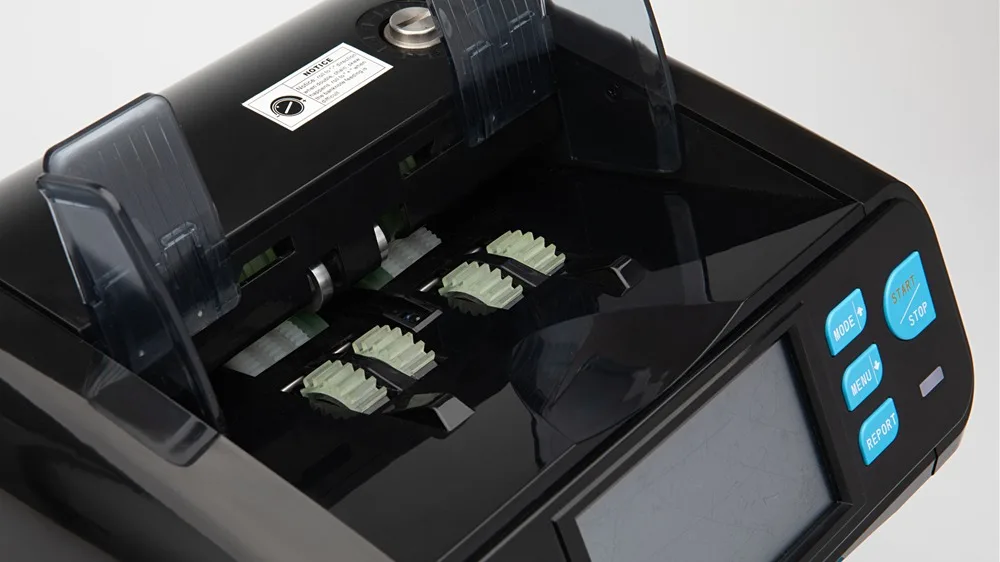 Numen Bank Notes Counter With 2 Pocket Daul Cis Money Sorter Machine ...