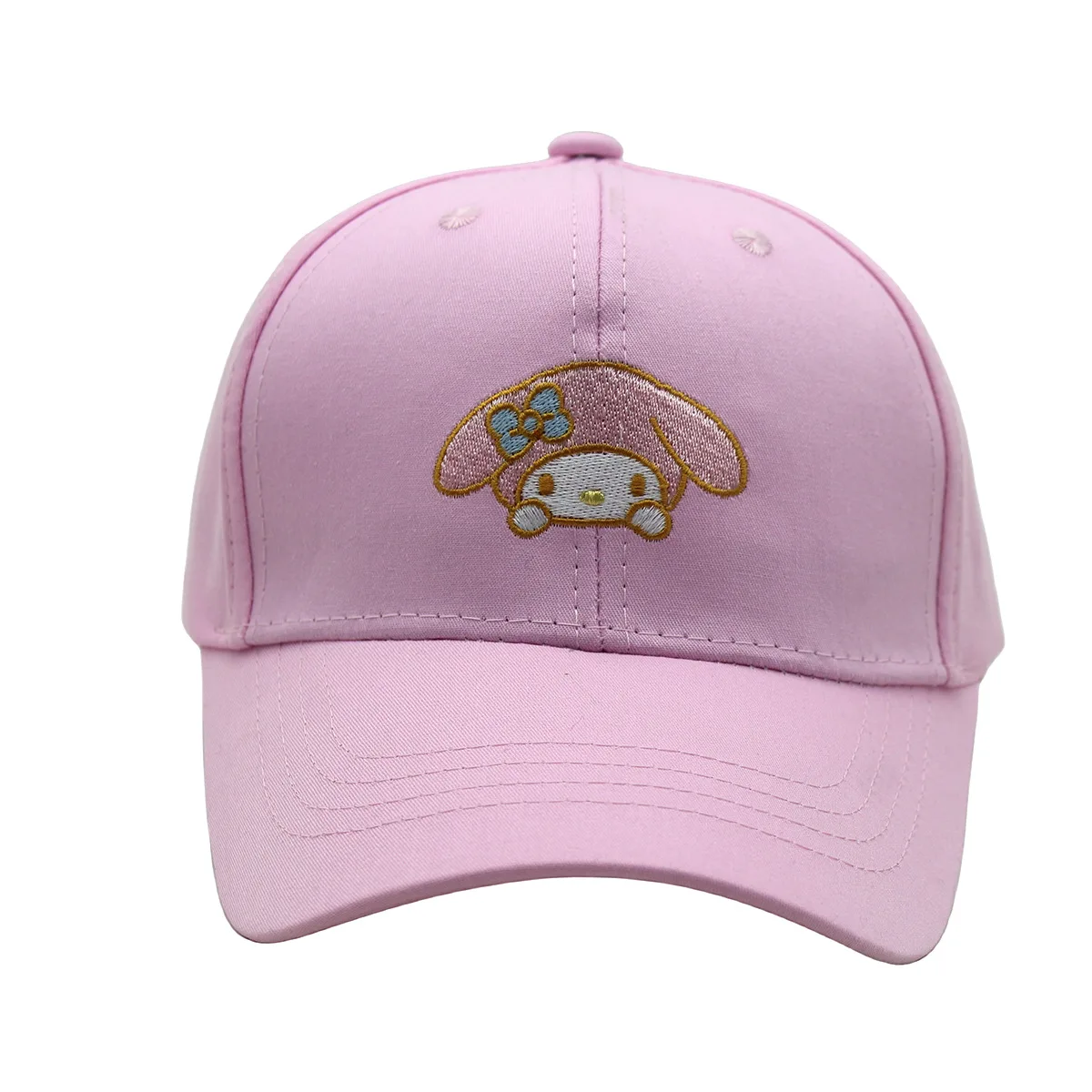 Kuromi Mymelody Cinnamoroll Pochacco Pompom Purin Baseball Cap Cartoon ...