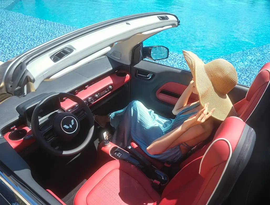 Wuling Hongguang Mini Ev Convertible Version Pure Electric New Energy ...